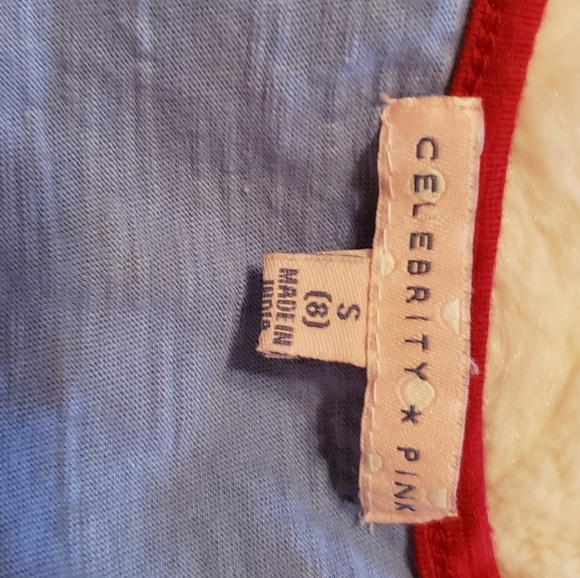 Celebrity Pink | Shirts & Tops | American Love Girls Asymmetrical Tank ...